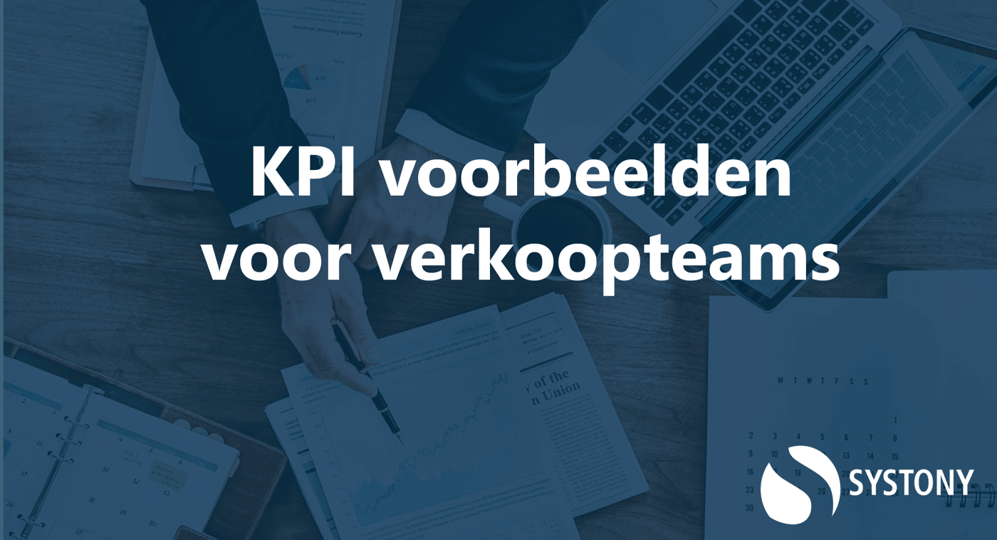 KPI voorbeelden voor verkoopteams | Systony